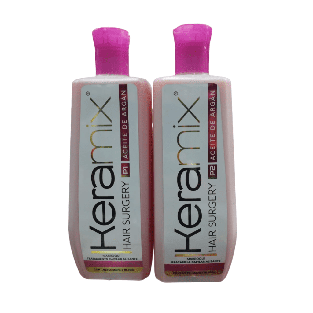 Cirugía capilar alisado Marroquí Keramix 550 ml | CBC Belleza Center