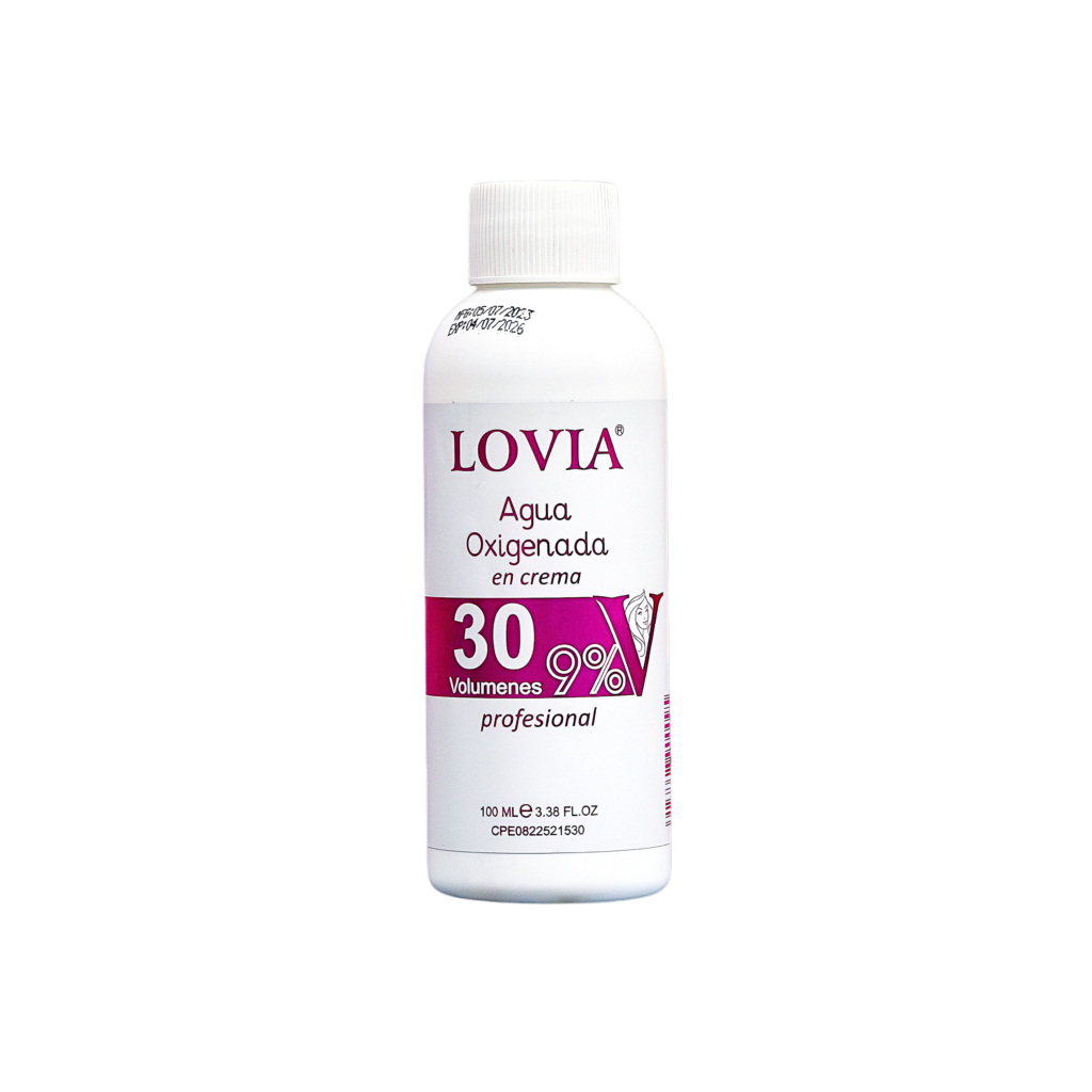 Agua oxigenada Lovia Volumen 30 100 ml | CBC Belleza Center