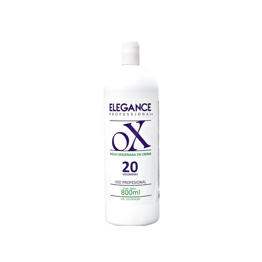 Agua Oxigenada Elegance Volumen 20 800 ml | CBC Belleza Center