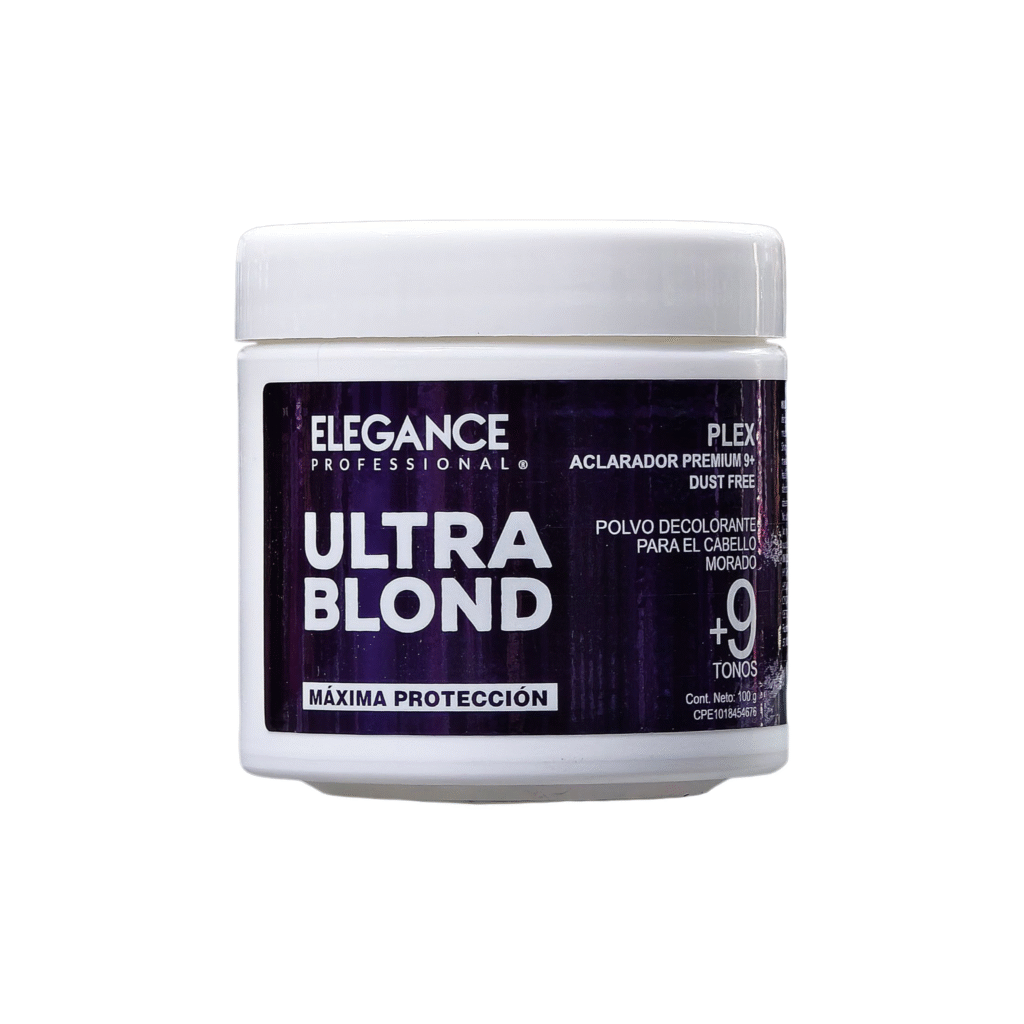 Polvo Decolorante Ultra Blonde +9 Plex Elegance 250g | CBC Belleza Center