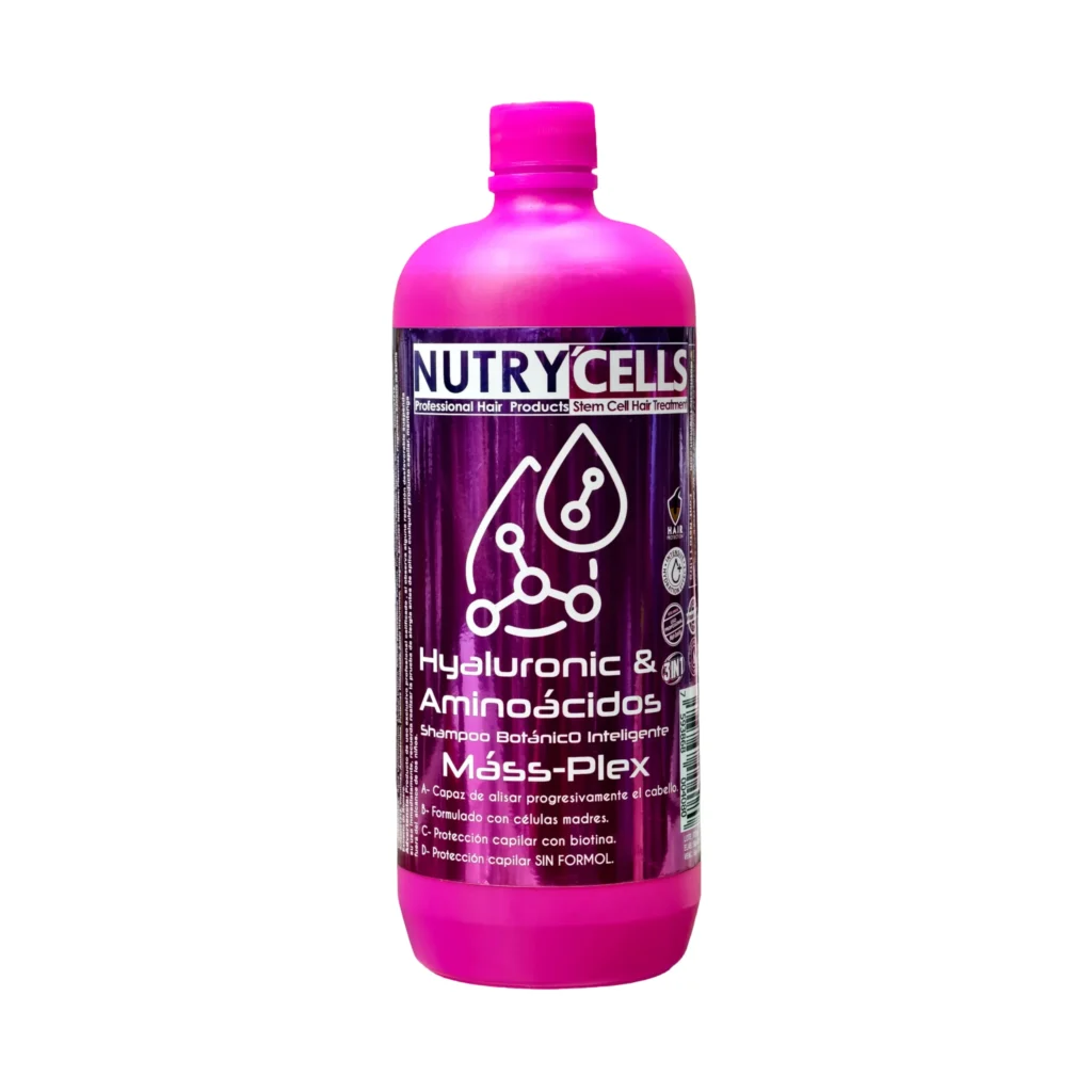 Shampoo sin sal de ácido hialurónico Nutry'cells | CBC Belleza Center