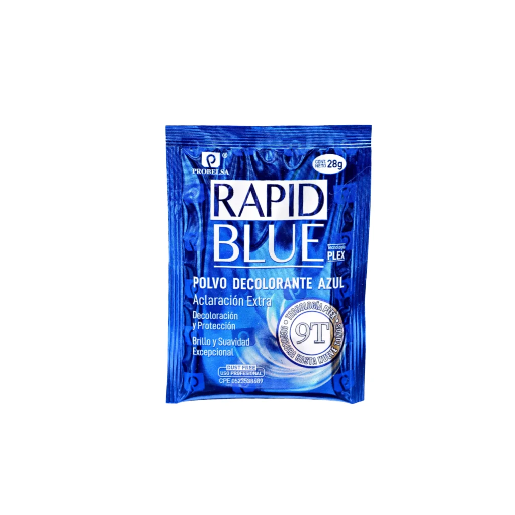 Rapid Blue Polvo Decolorante x 28g | CBC Belleza Center